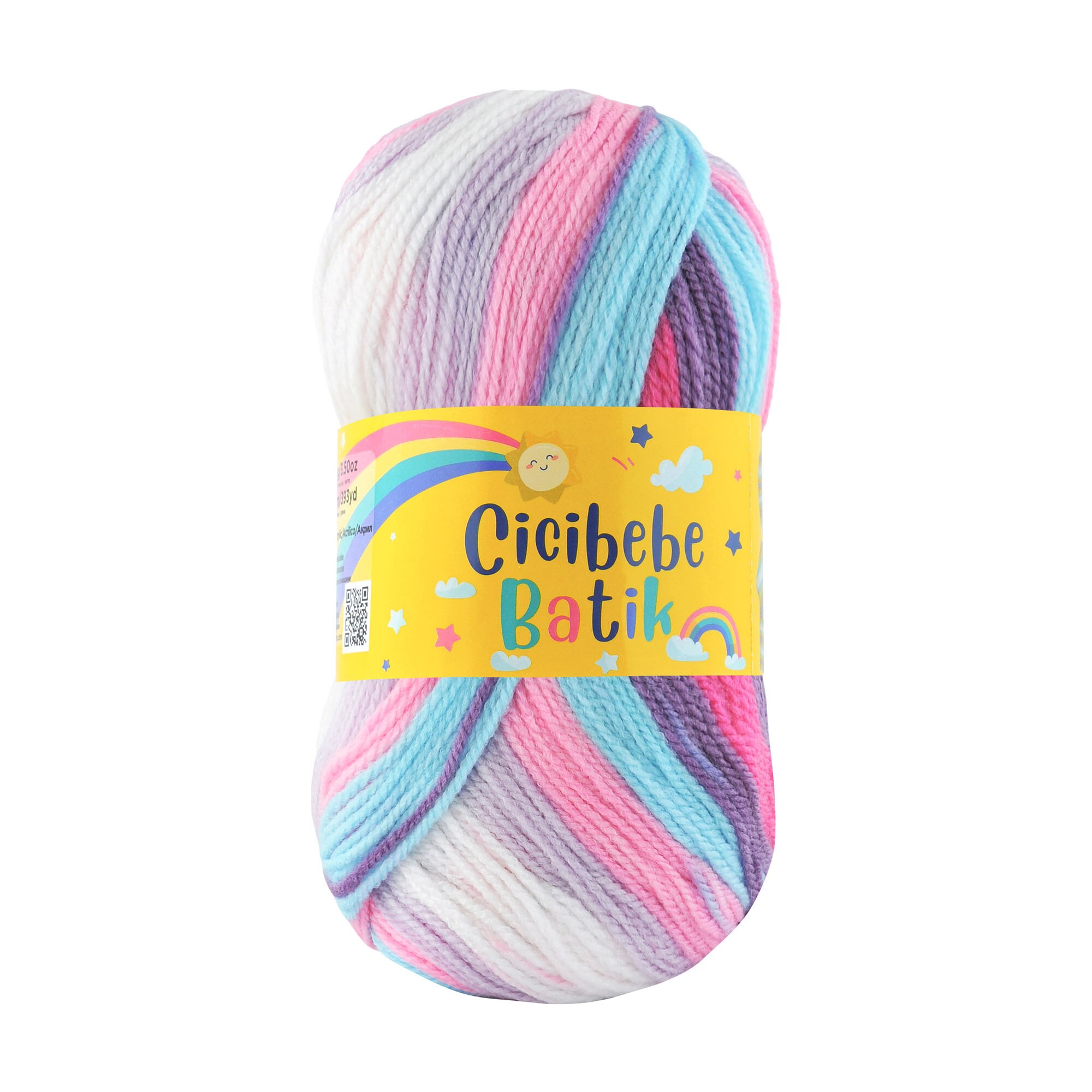 Fir Textil Cicibebe Batik 550-30, pentru crosetat si tricotat, acril ...