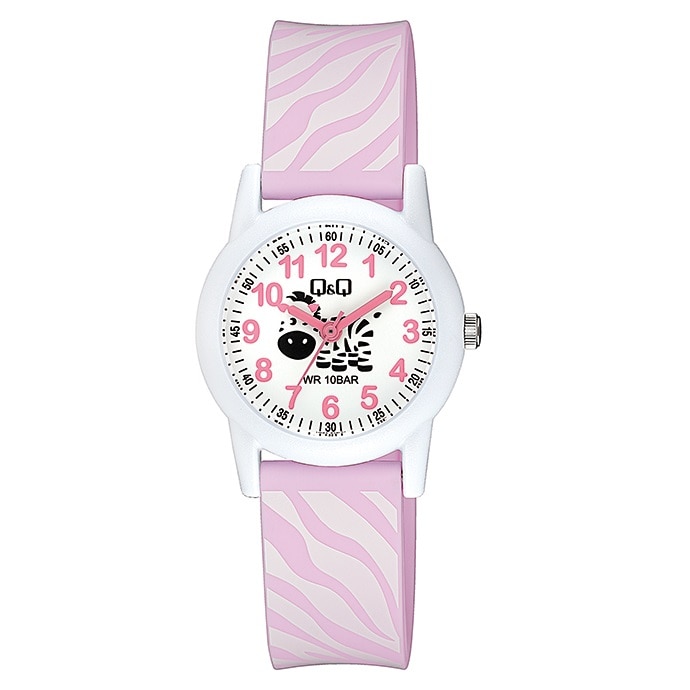 Ceas copii Q&Q V22A, Zebra - eMAG.ro