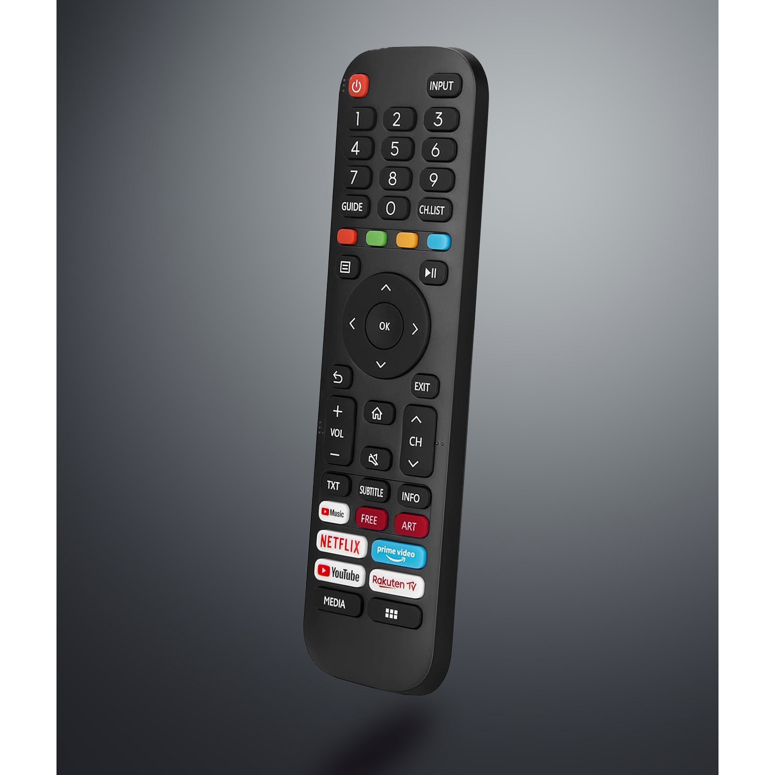 Telecomanda TV Compatibila Hisense Smart, EN2G30H, Netflix, YouTube ...