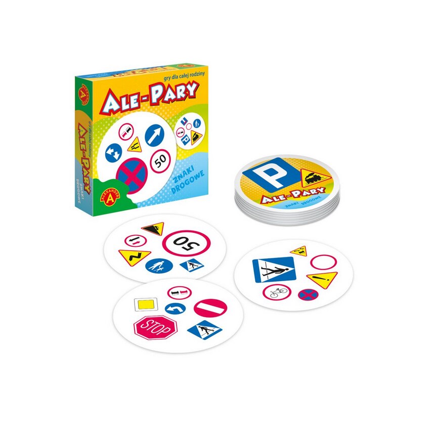 Joc de memorie, Cu semne rutiere, 32 piese, Multicolor, 4 ani+ - eMAG.ro