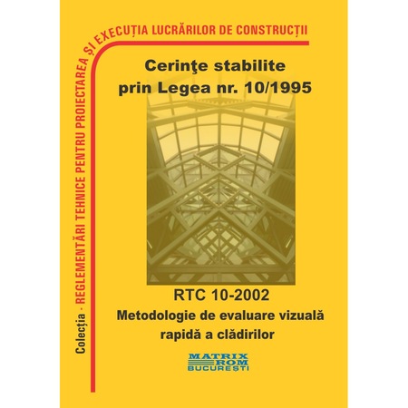 RTC 10-2022 Metodologie de evaluare vizuala rapida a cladirilor, Matrix ...