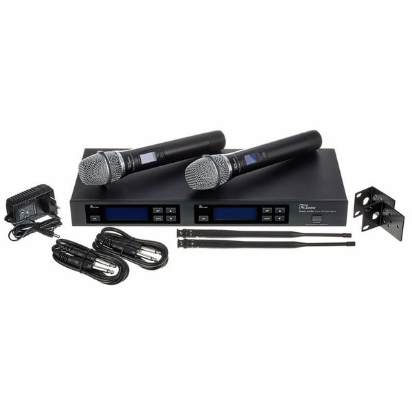 Set 2 x Microfoane fara fir the t.bone free solo Twin HT 823 MHz, UHF ...