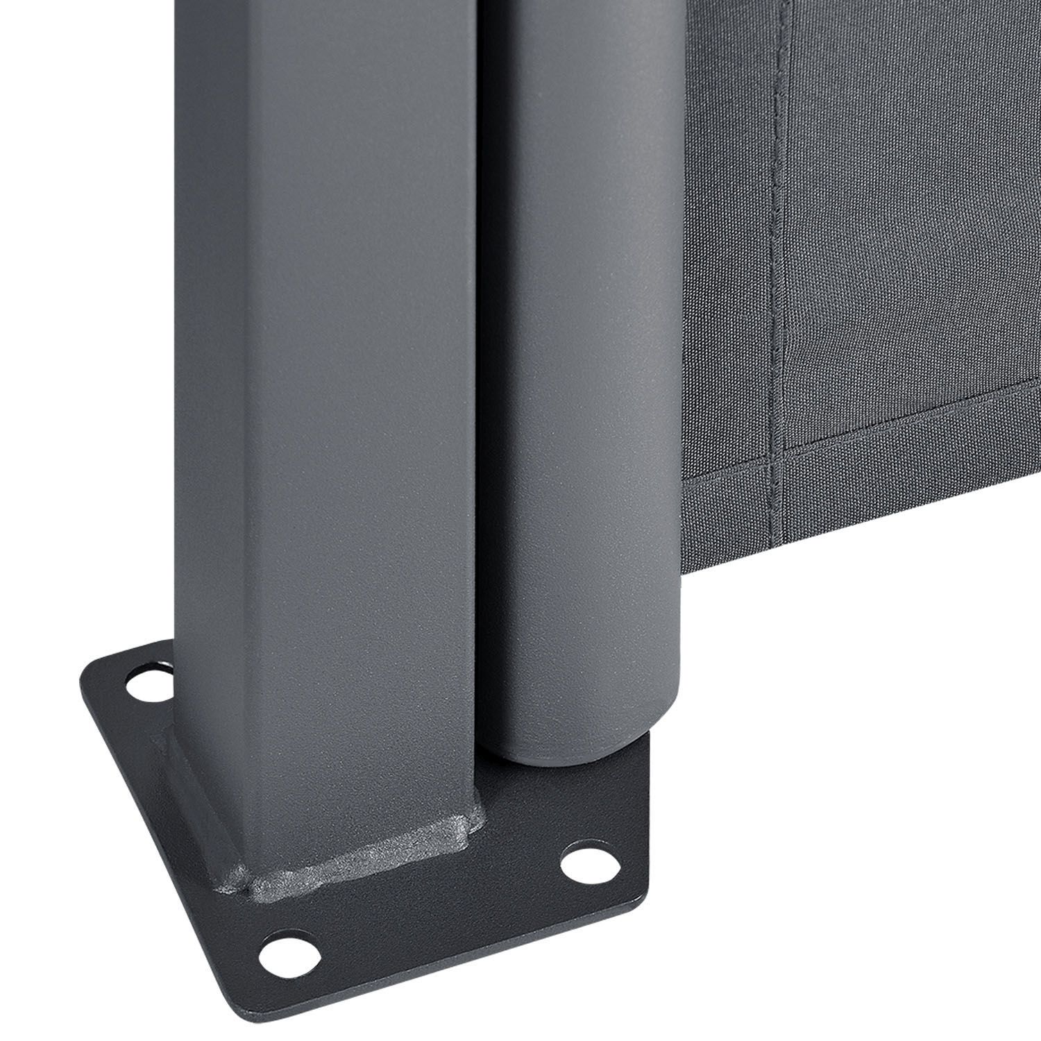 Paravan separator lateral Dubai, retractabil, pentru gradina, 300 x 160 ...