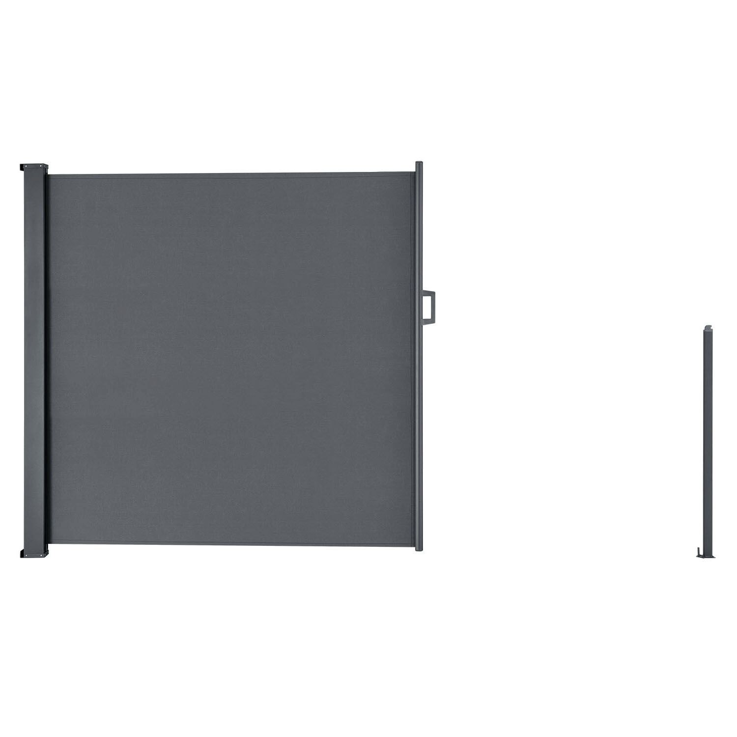 Paravan separator lateral Dubai, retractabil, pentru gradina, 300 x 160 ...