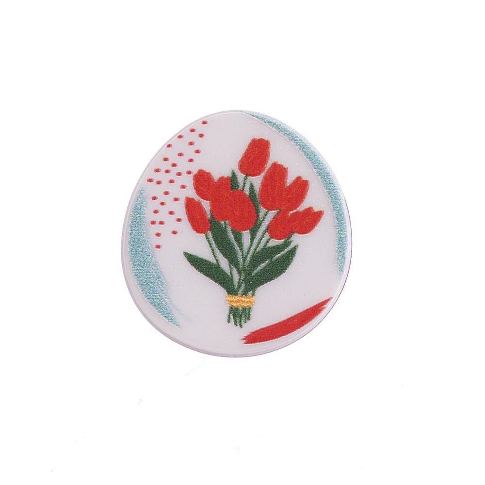 Brosa Roua - Buchet Lalele Rosii - eMAG.ro