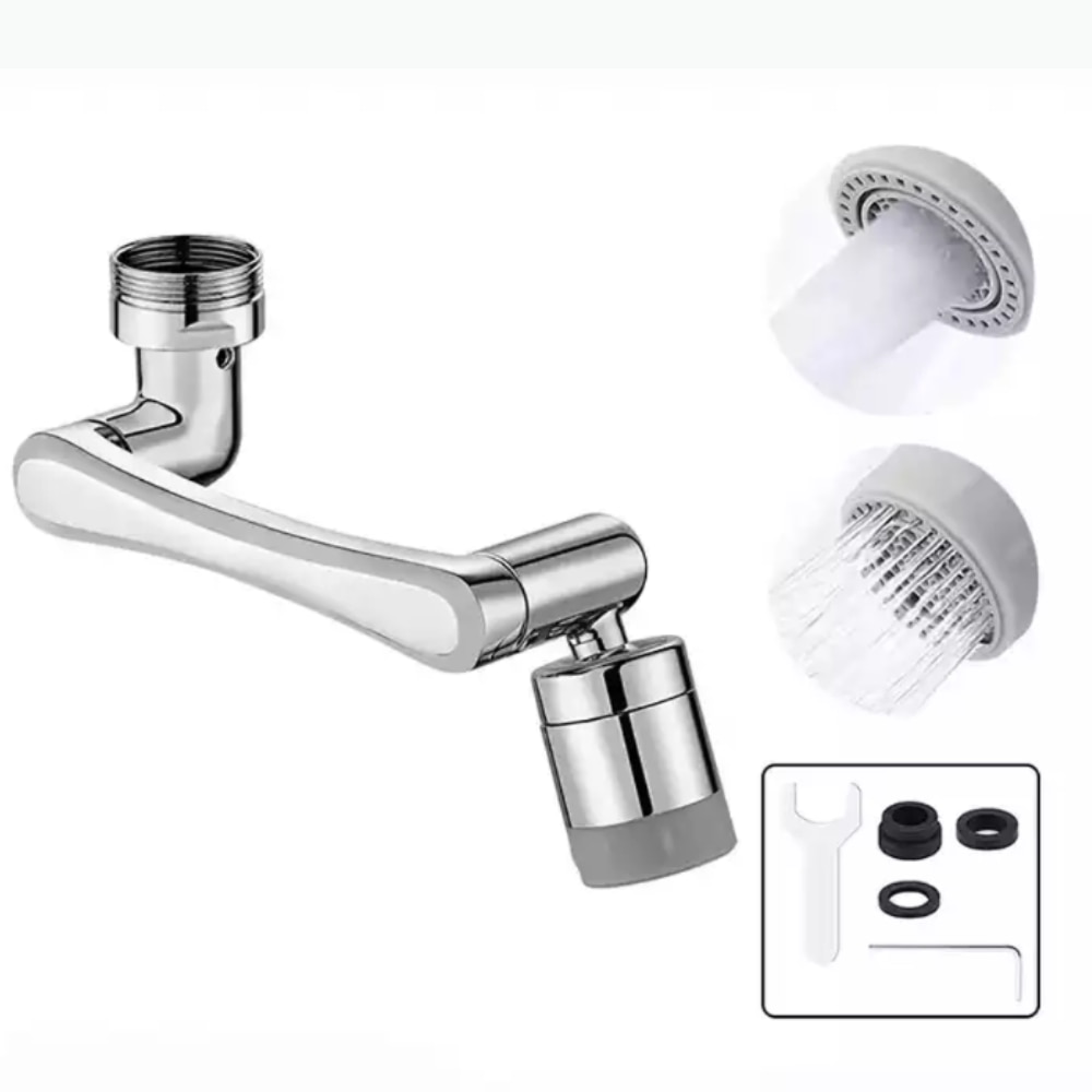 Adaptor universal flexibil pentru robinet, baie sau bucatarie, cu ...