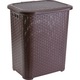 Cos de rufe Heinner Care, plastic rattan, 45 L, maro - eMAG.ro