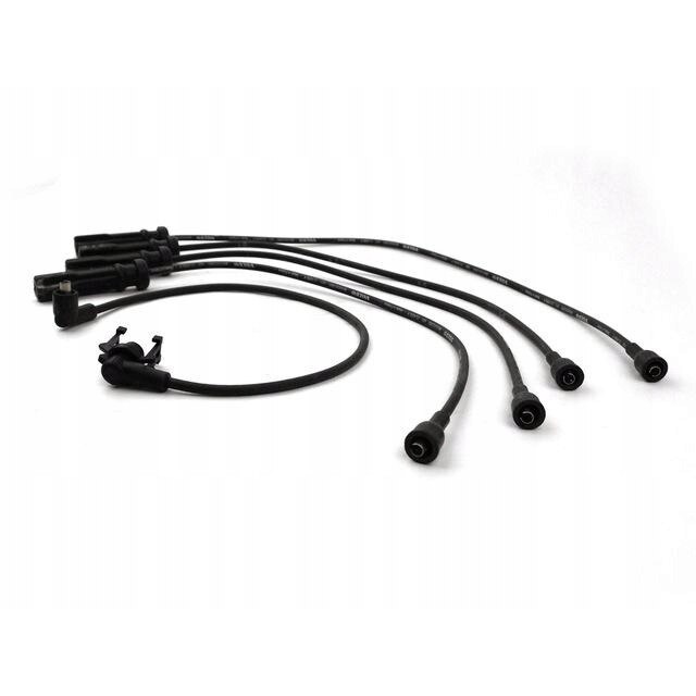 Set 5 cabluri pornire auto, Volvo, Compatibil cu 240/340/360, Negru ...