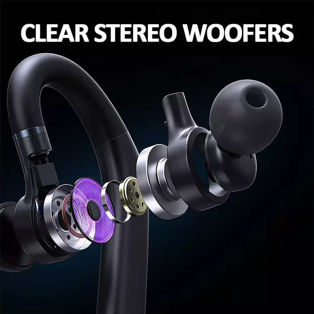 Bluetooth Headset, G3 Vezeték nélküli Fülhallgató, dokkolóval, fekete ...