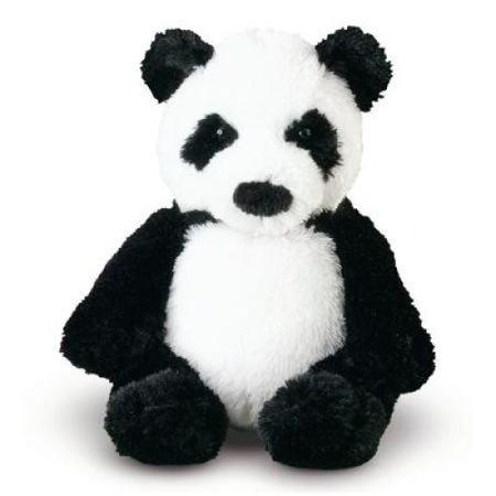 Panda de plus, 28 cm, Alb/Negru - eMAG.ro
