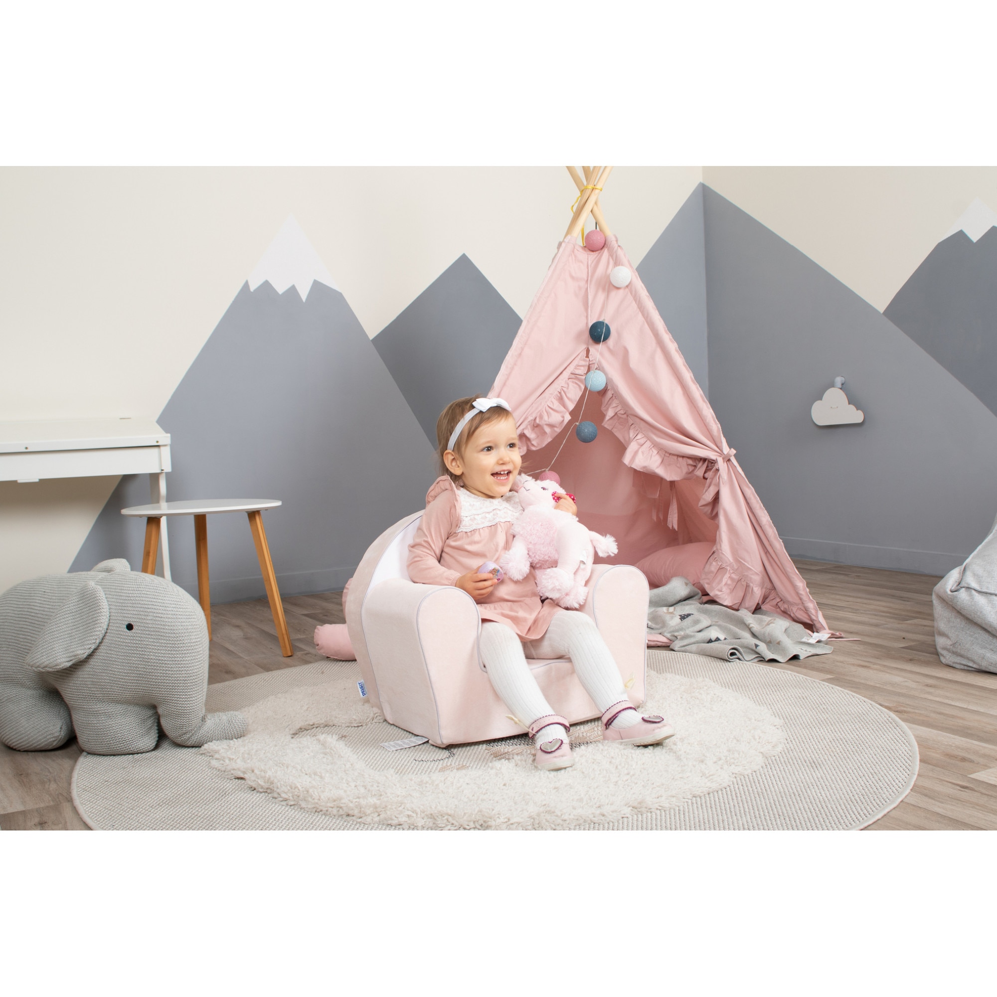 Fotoliu pentru copii- Delsit 52x42x33 - eMAG.ro