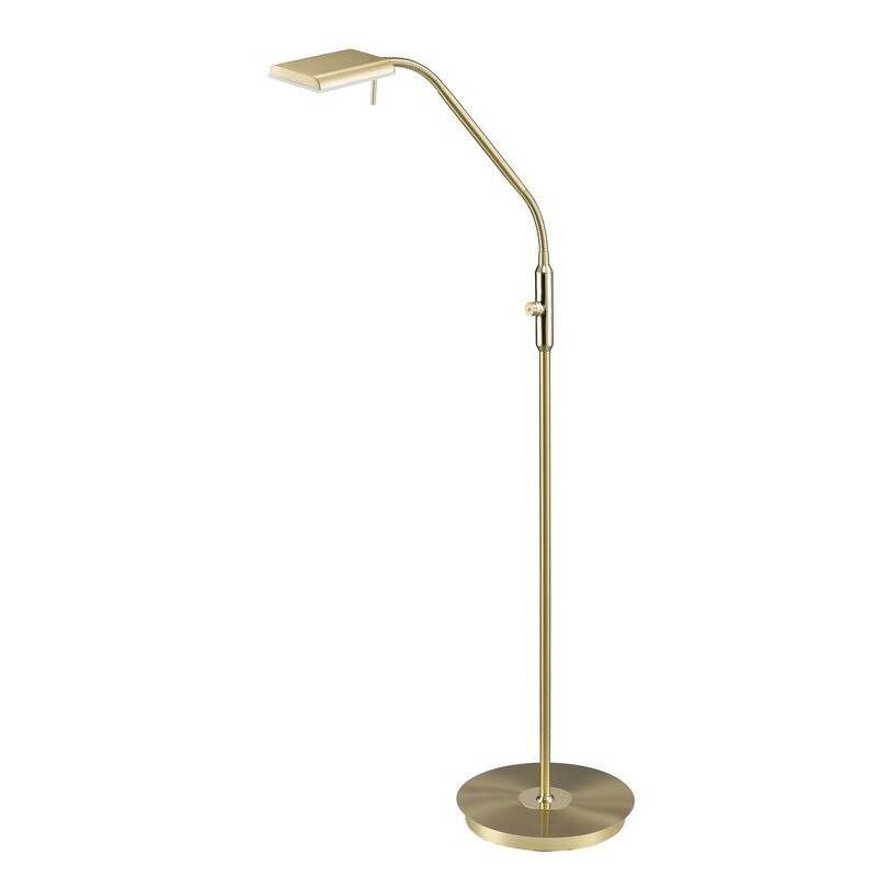 Lampa de podea, Trio, Metal, LED, Auriu - eMAG.ro
