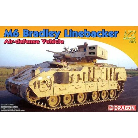 Kit model militar 7624 - M6 Bradley Linebacker Vehicul de aparare ...