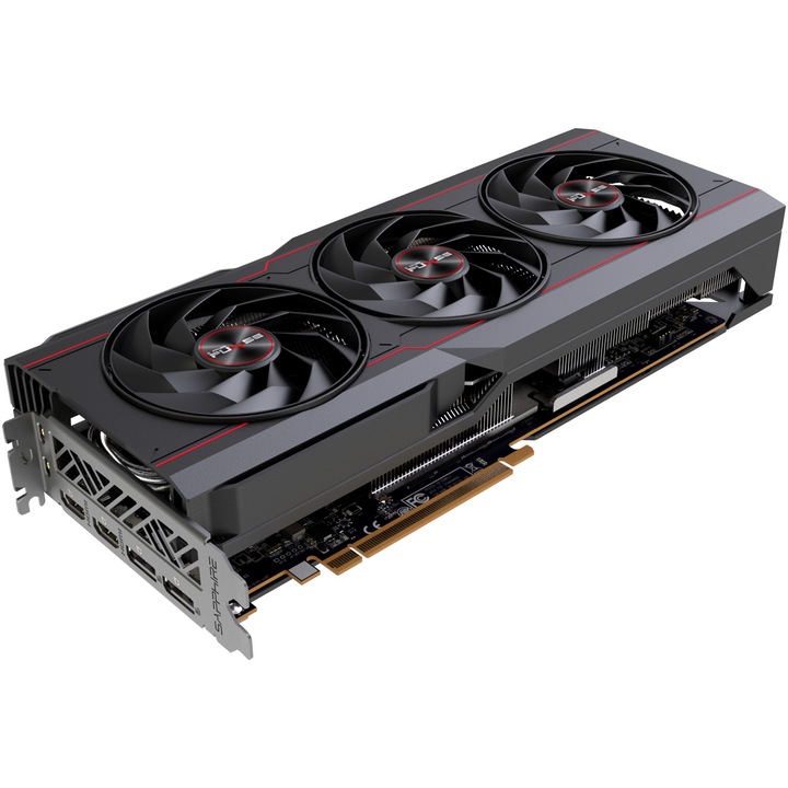 Placa video AMD Sapphire Radeon™ RX 7900XTX PULSE, 24GB GDDR6, 384-bit ...