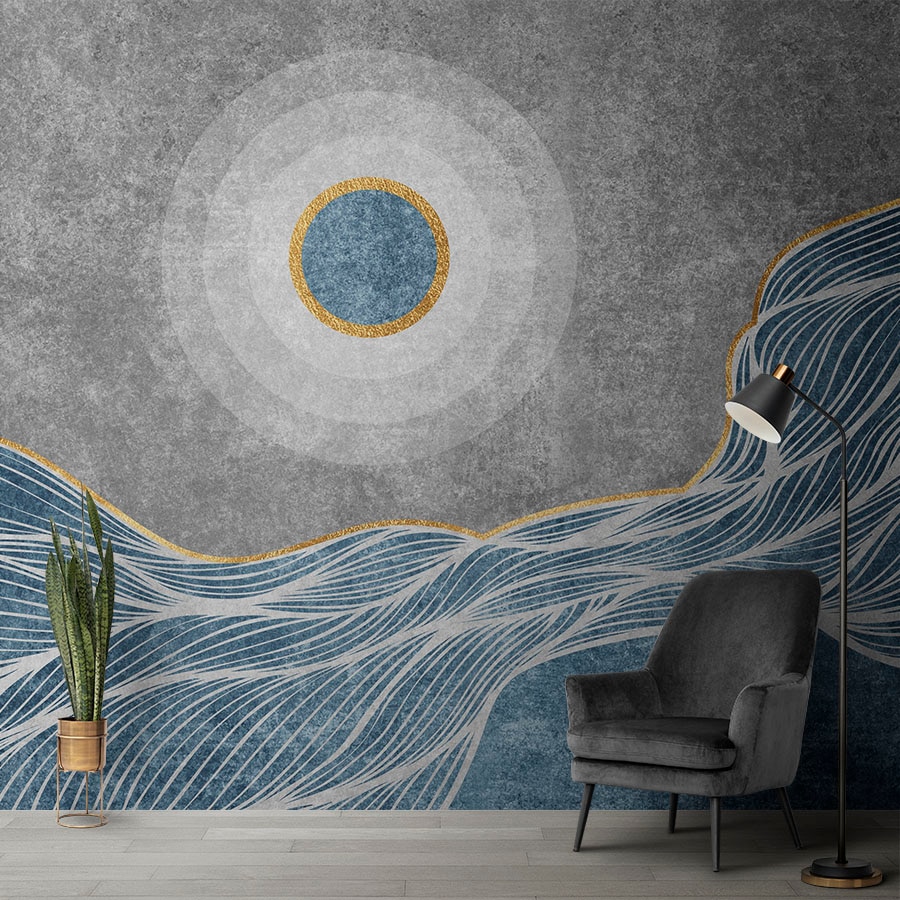 Öntapadó 3d tapéta, Mosható, Wavy Stone, 150x180 - eMAG.hu