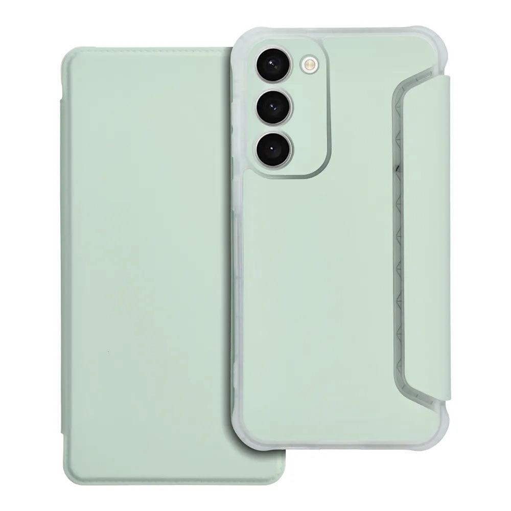 Кожен калъф Flip Cover за Samsung Galaxy S23 Ultra, магнитно ...