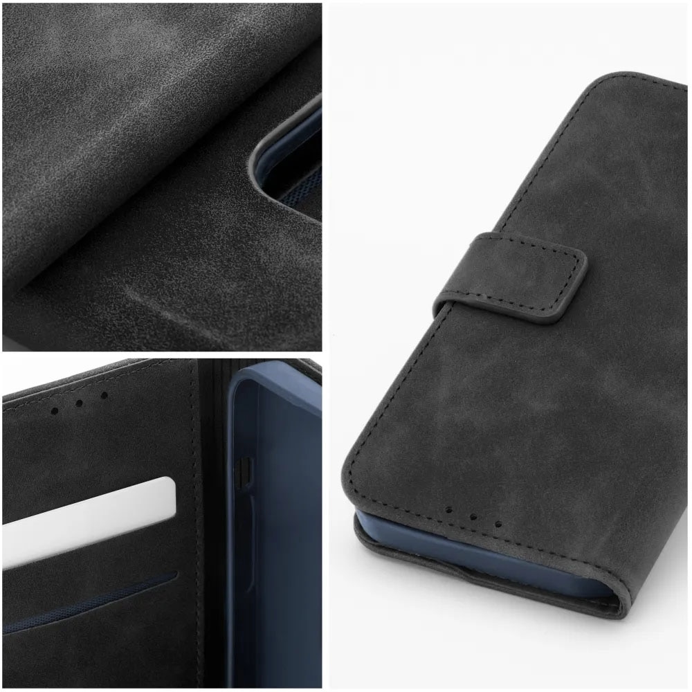 Husa Flip din Piele pentru Apple Iphone 12/12 Pro, Inchidere Magnetica ...