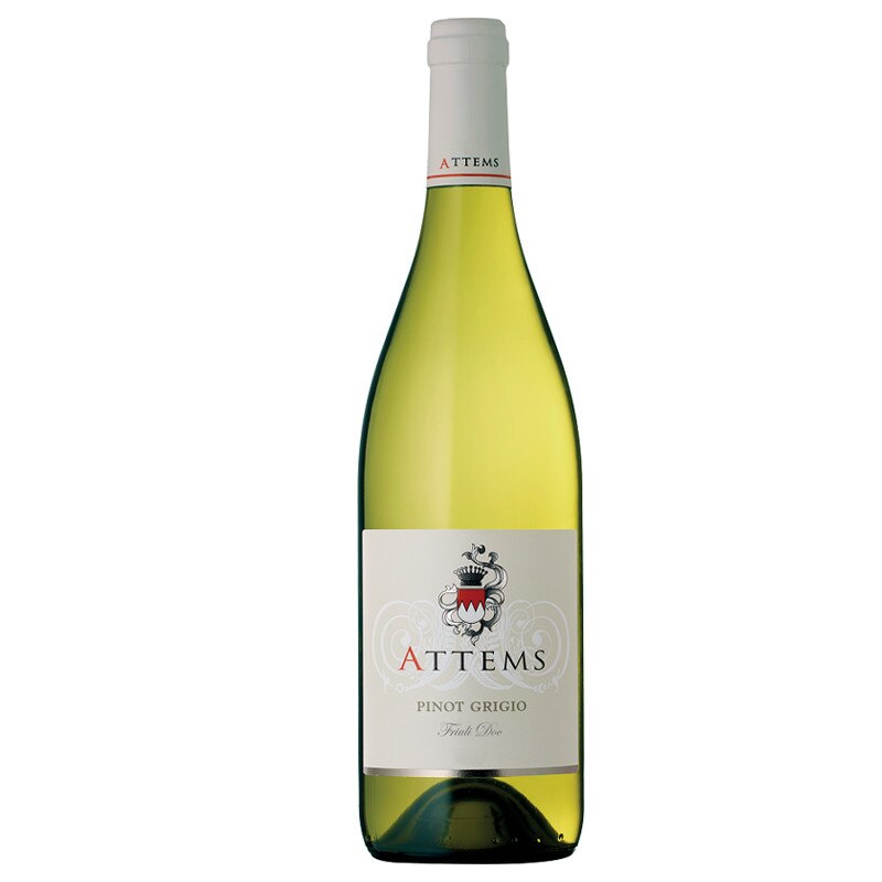 Set 2 x Vin Alb Pinot Grigio Friuli DOC Frescobaldi Attems Italia 12,5% ...