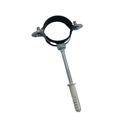 Colier metalic pentru teava 1 1/4 cu garnitura cauciuc si diblu - eMAG.ro