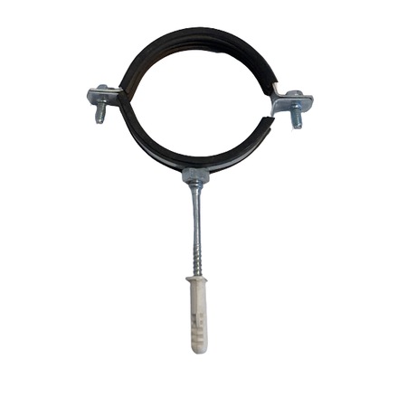 Colier metalic pentru teava 2 1/2, 82 mm cu garnitura cauciuc si diblu ...