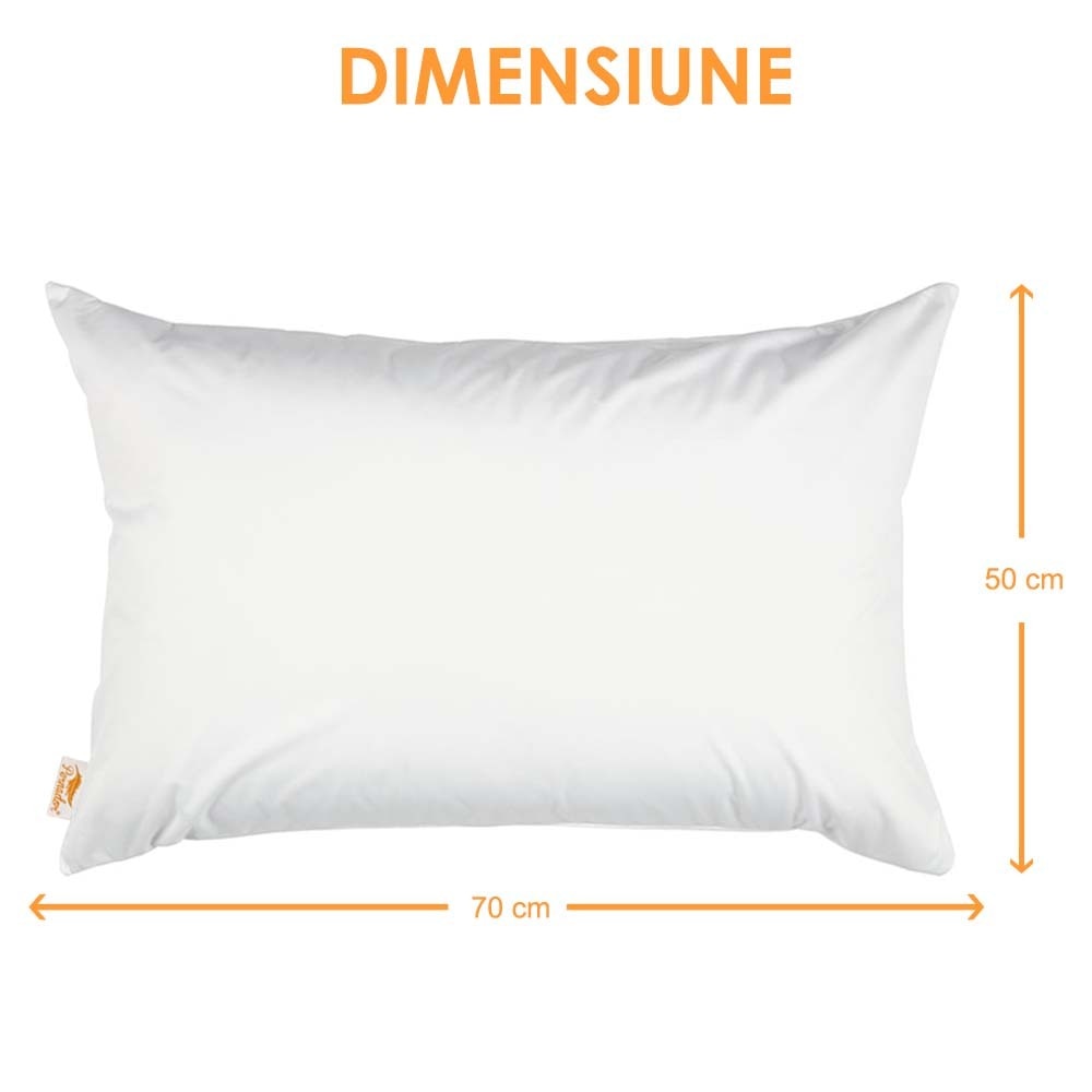 Husa perna impermeabila Pernador, microfibra 180gr, 50x70 cm - eMAG.ro