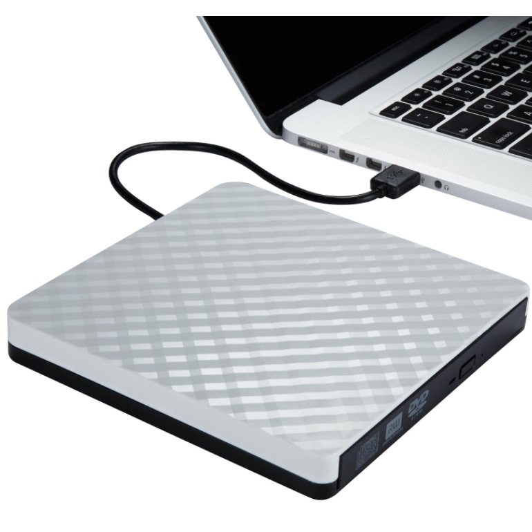Unitate DVD externa USB 3.0, alb - eMAG.ro