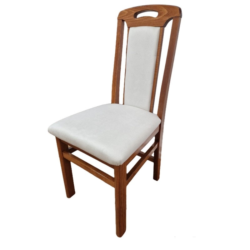 Set masa living SB Nork cires plus 6 scaune SB Tim cires, 74x90x160/200 ...