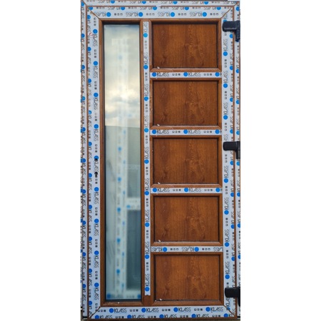 Usa de intrare/exterior, Termopan, 5 camere, Viena, stejar auriu ...