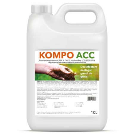 Biostimulator microbian, PFC 6, CMC 7, Kompo Acc, 10 l - eMAG.ro