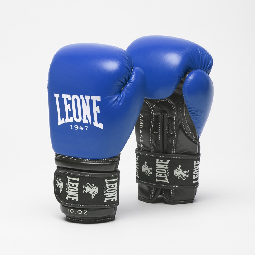 Manusi de Box Leone Ambassador - Albastru 12 Oz - eMAG.ro