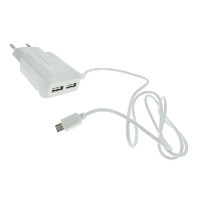 Incarcator Rapid Universal Usb cu 2 Porturi si Cablu Micro Usb - eMAG.ro