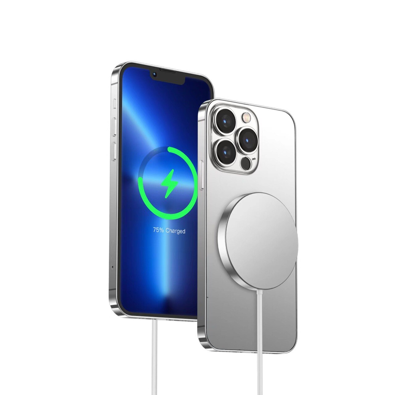 Incarcator wireless MagSafe 15W, Green Lion - eMAG.ro