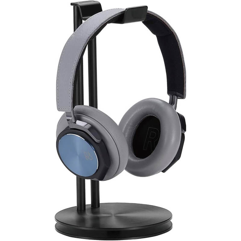 Suport Casti Edman Slim, Aluminiu/ABS, Negru - eMAG.ro