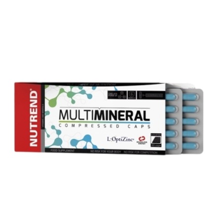 Multiminerale, Nutrend Multimineral Compressed 60 Capsule - eMAG.ro