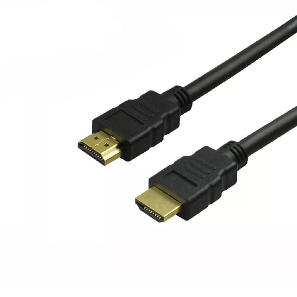 Cablu HDMI 1.4V, CV-HDMI3, 4k, tata-tata, 4k, Ethernet, aurit, 3 m, negru - eMAG.ro