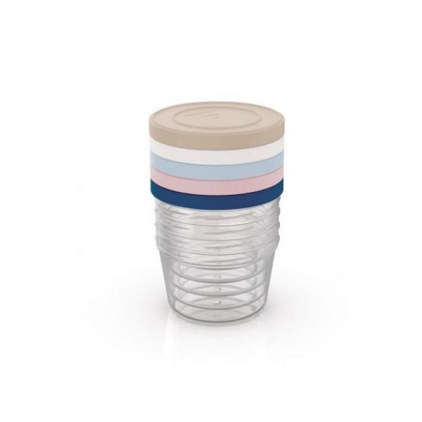 Set 5 recipiente gradate cu capac 250 ml Thermobaby - eMAG.ro