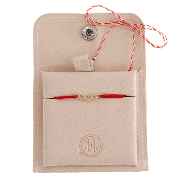 Bratara Rosie Gold Plated Trei Inimioare - eMAG.ro