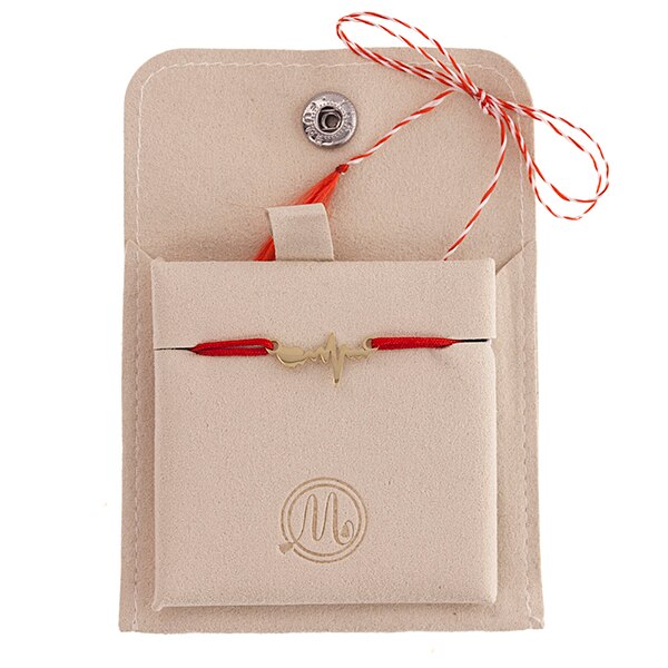 Bratara Rosie Gold Plated Inima cu Puls - eMAG.ro