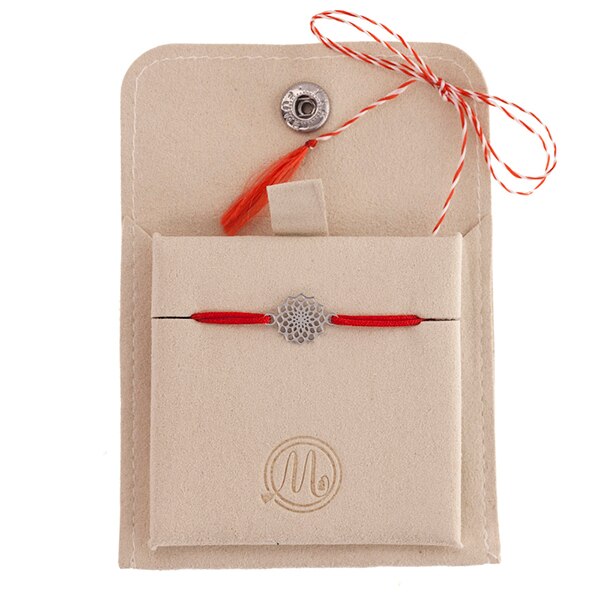 Bratara Rosie Gold Plated Floare Dalia Argintie - eMAG.ro