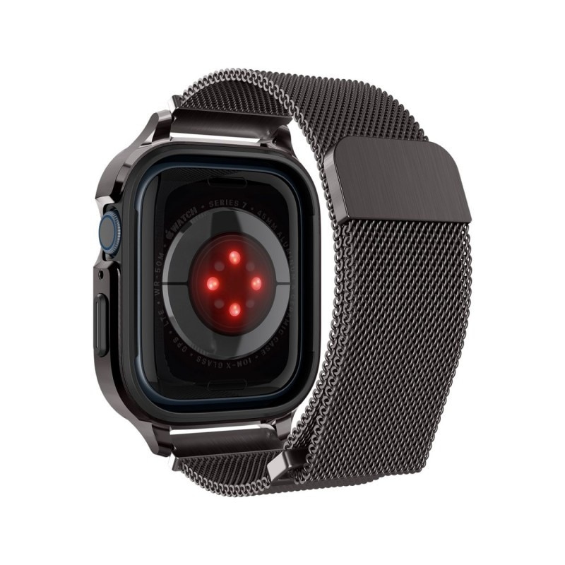 Curea Ceas Spigen Metal Fit Pro, Compatibila Cu Apple Watch 4 / 5 / 6 ...