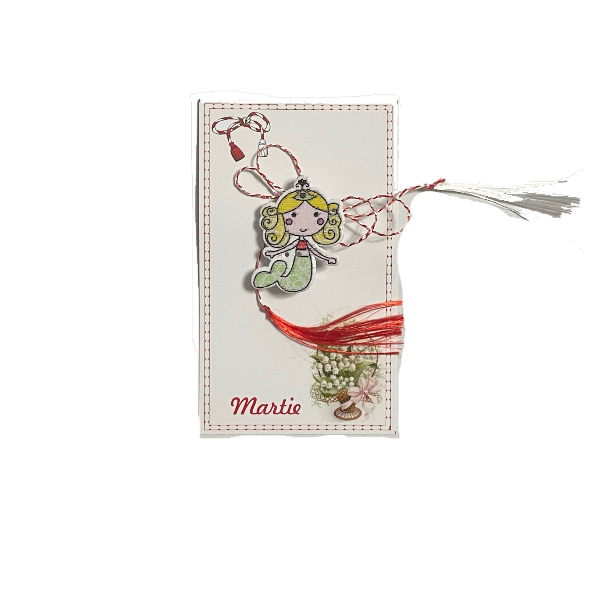 Martisor multicolor pentru copii - Printesa Ariel - eMAG.ro