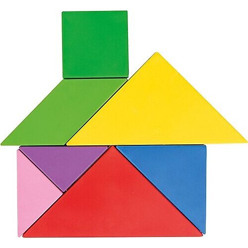 Joc Tangram magnetic Pilsan 7 piese - eMAG.ro