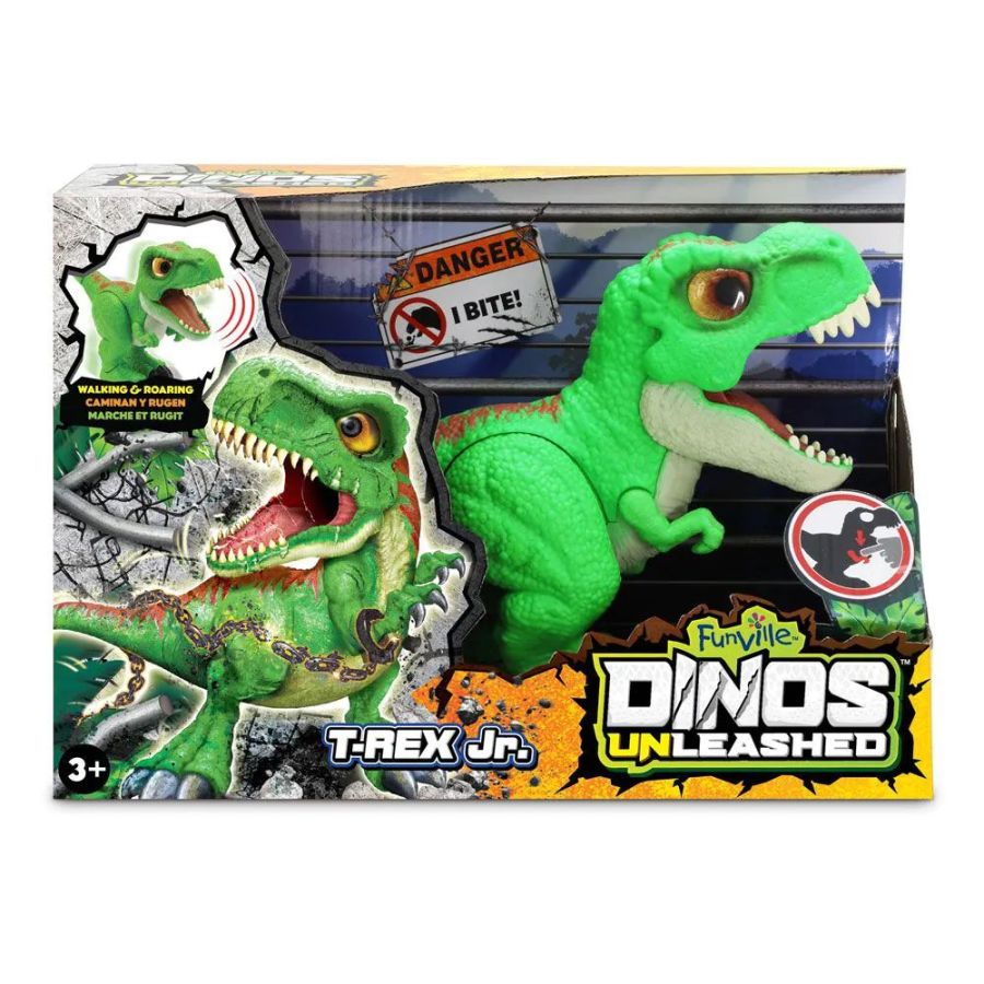 Dinozaur interactiv Dinos Unleashed T-Rex Jr - eMAG.ro