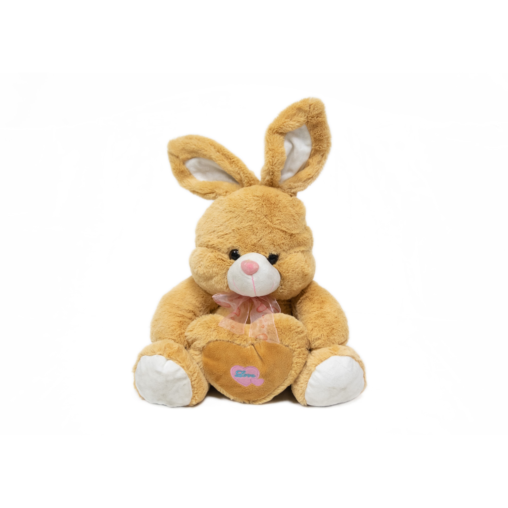 Jucarie de plus, Iepure maro cu inima, 50 cm - eMAG.ro
