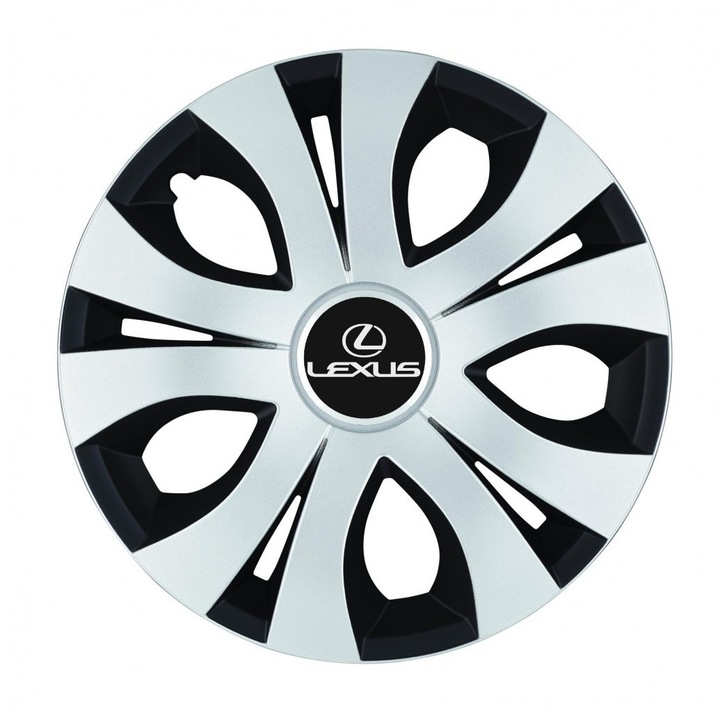 Set 4 capace roti Creative REY®, potrivite jantelor de R15, pentru ...
