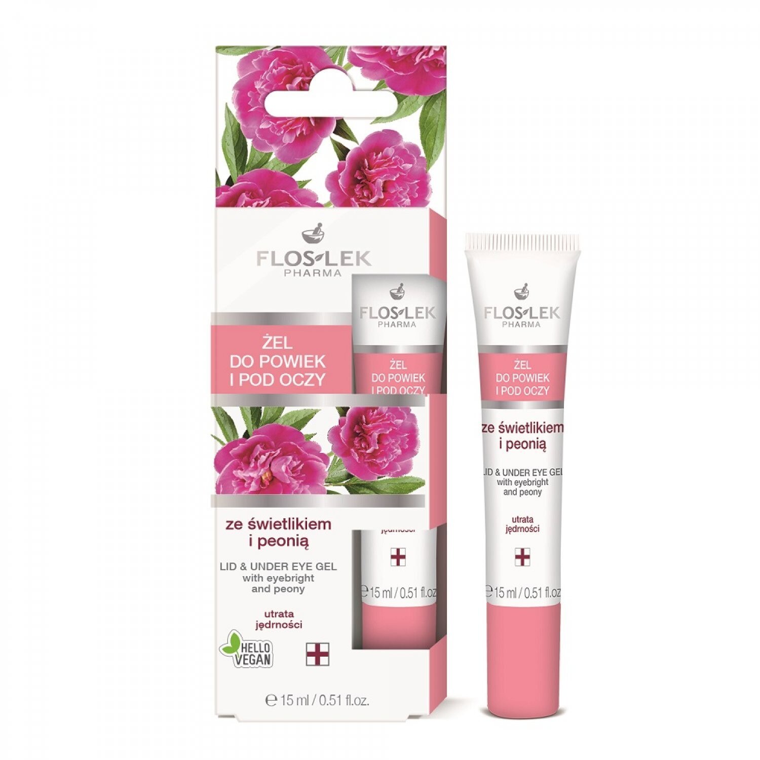 Гел за очи/клепачи, Flos-Lek, 15мл - eMAG.bg