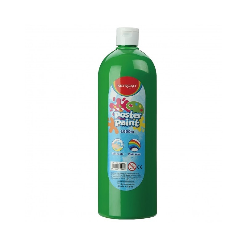 Culori tempera KEYROAD, 1000ml, verde - eMAG.ro