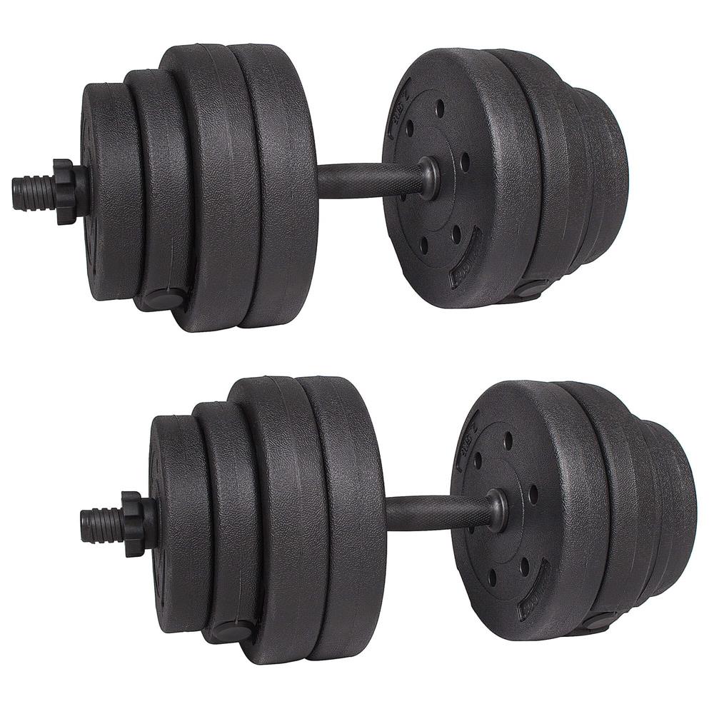 Set gantere reglabile 2x15kg, din compozit - eMAG.ro