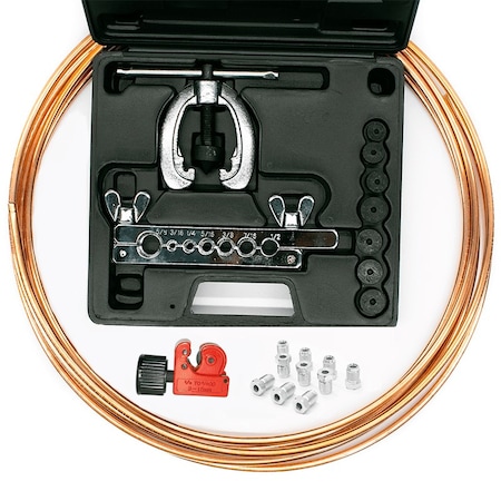 Kit universal pentru conducte de frana rigide PiterParts, 13 piese ...