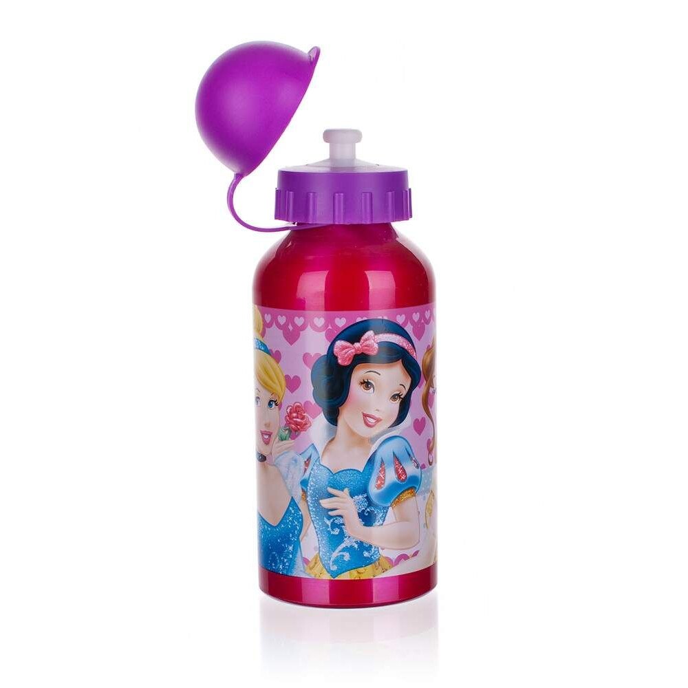 Sticla de apa pentru copii, Aluminiu, Princess, 400 ml, Multicolor ...